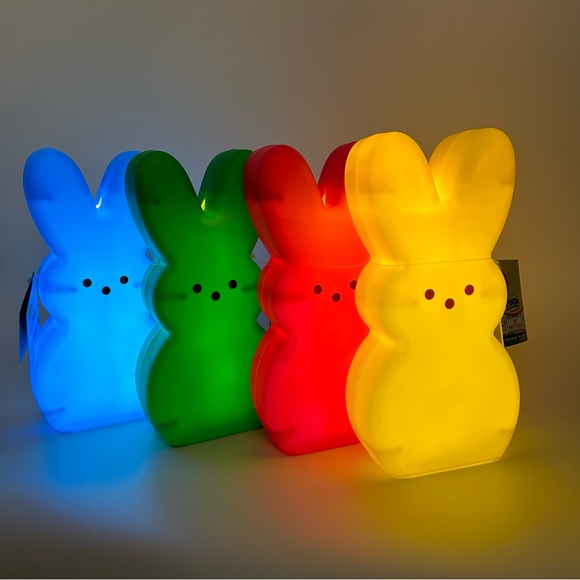 Peeps | Holiday | Peeps Set Of 4 Flickering Decorative Blow Mold Led ...
